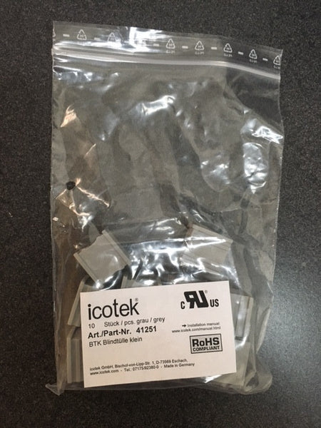 Icotek 41251 BKT blank inserts in stock! – StartersandContactors.com